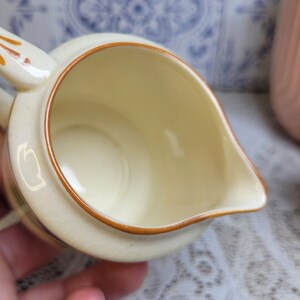 Vintage Art Deco Style Adderley Ware China, Creamer Jug and Egg Cup ...