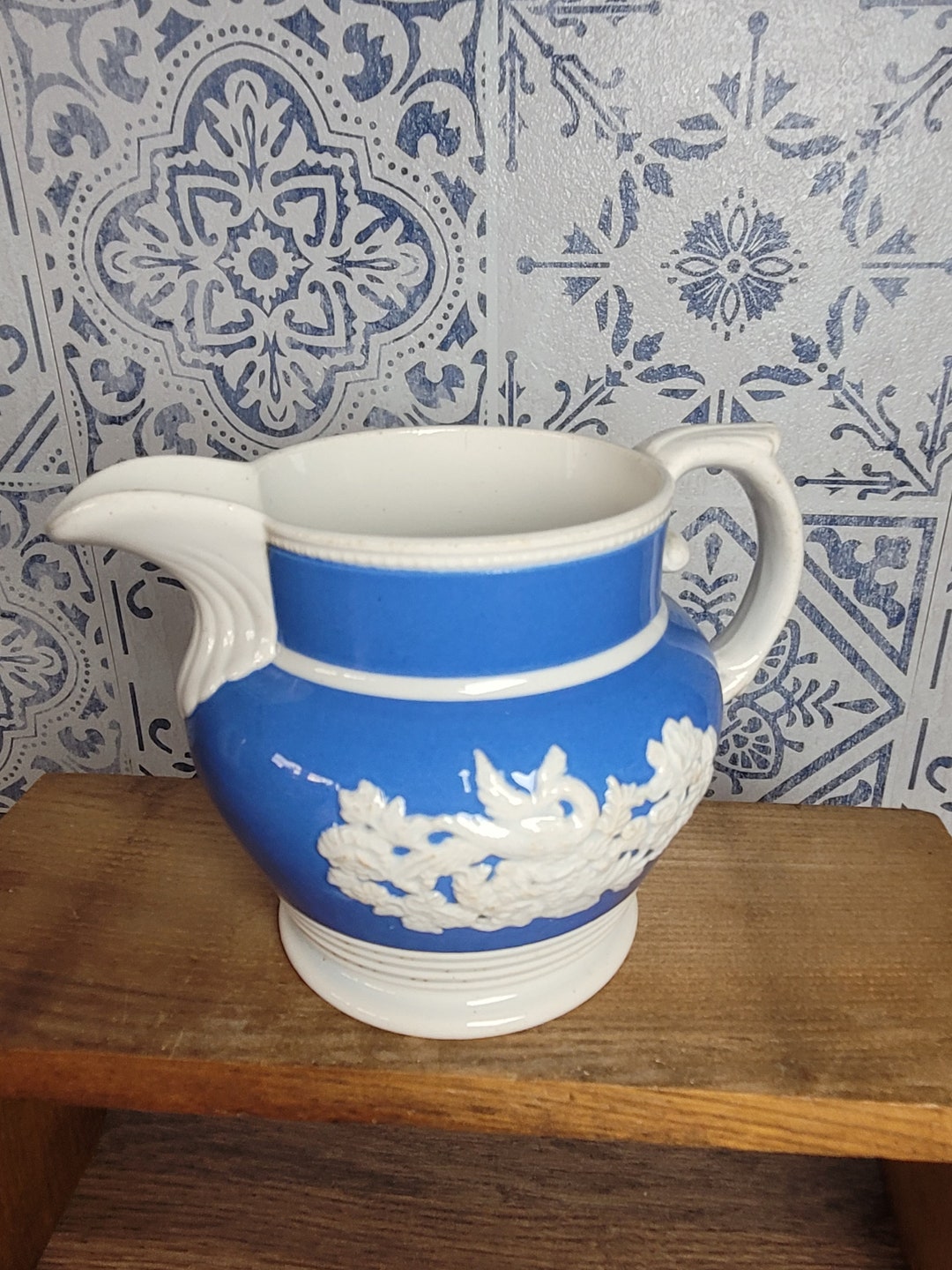 Antique Pearlware Jug 1830s, Antique Jug, Antique Kitchenalia - Etsy