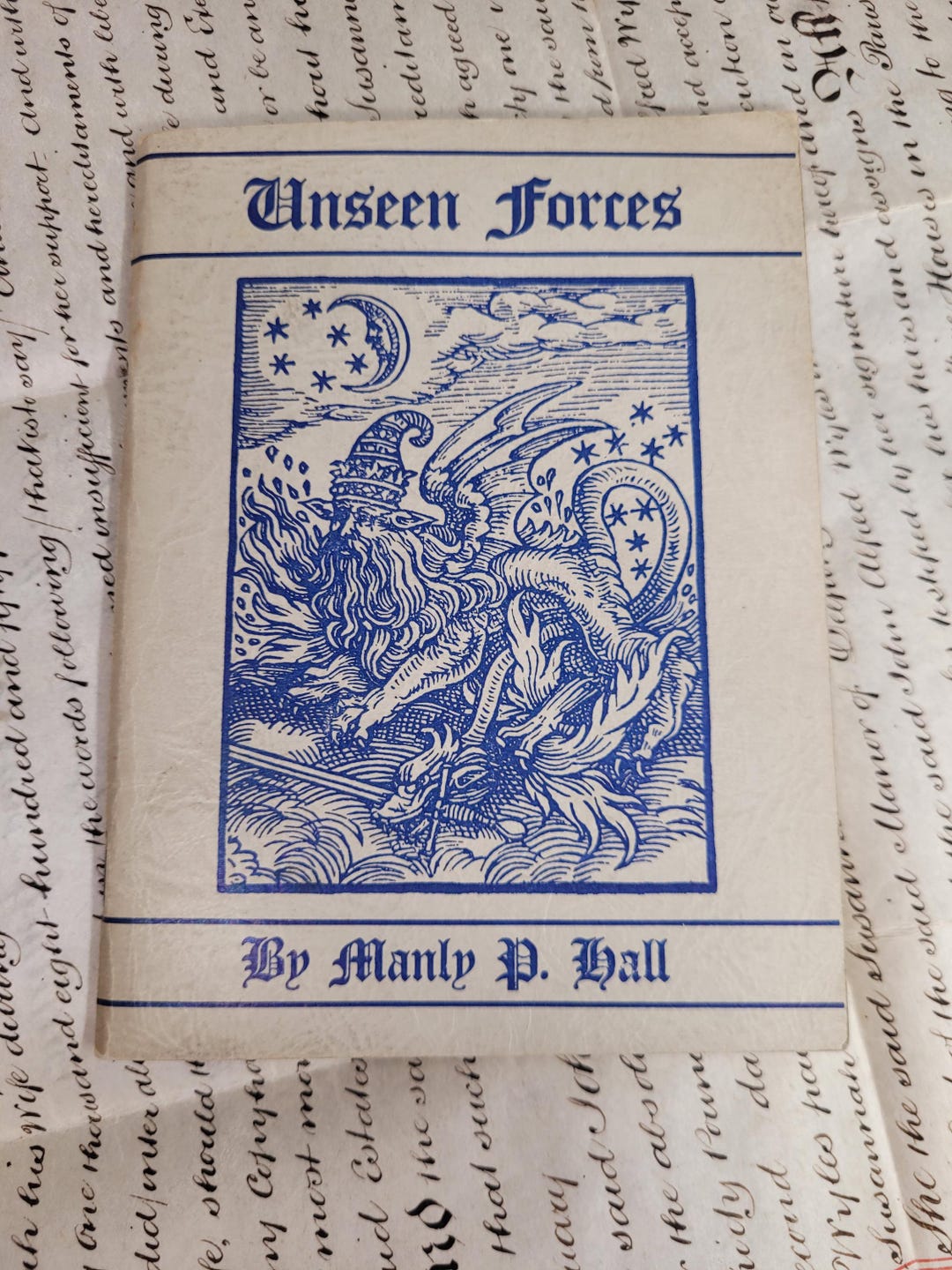Vintage 1960s Occult Literature 'unseen Forces' by Manly P Hall - Etsy