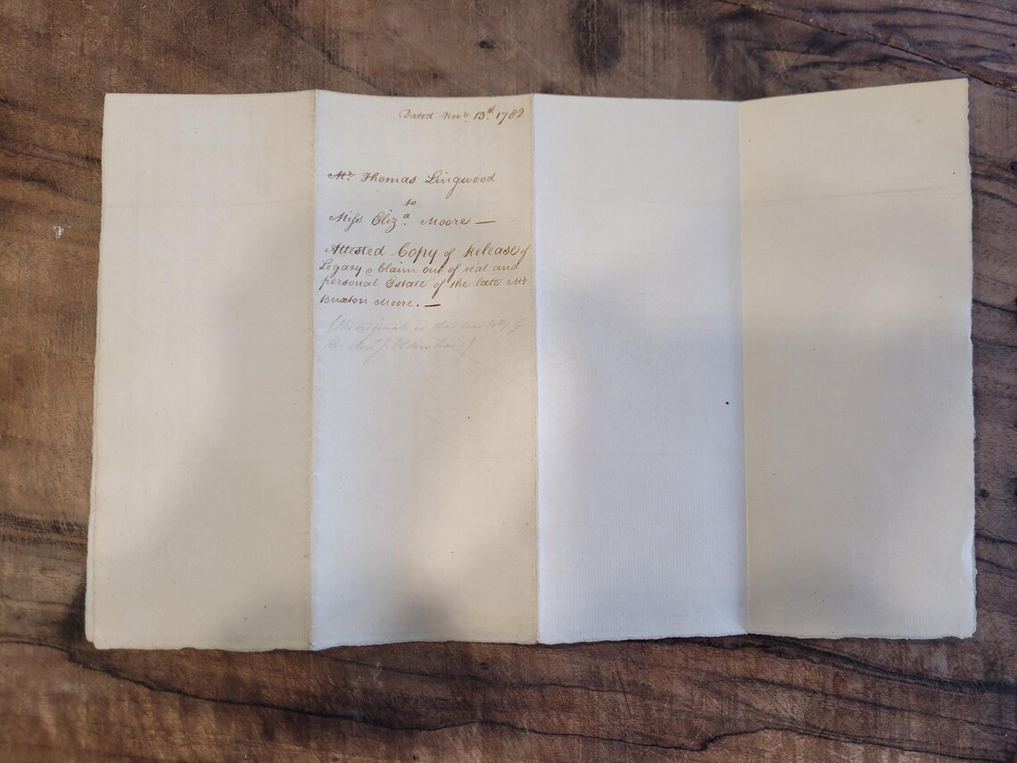 Antique 1700s Documents Indentures Interesting History, Historical ...