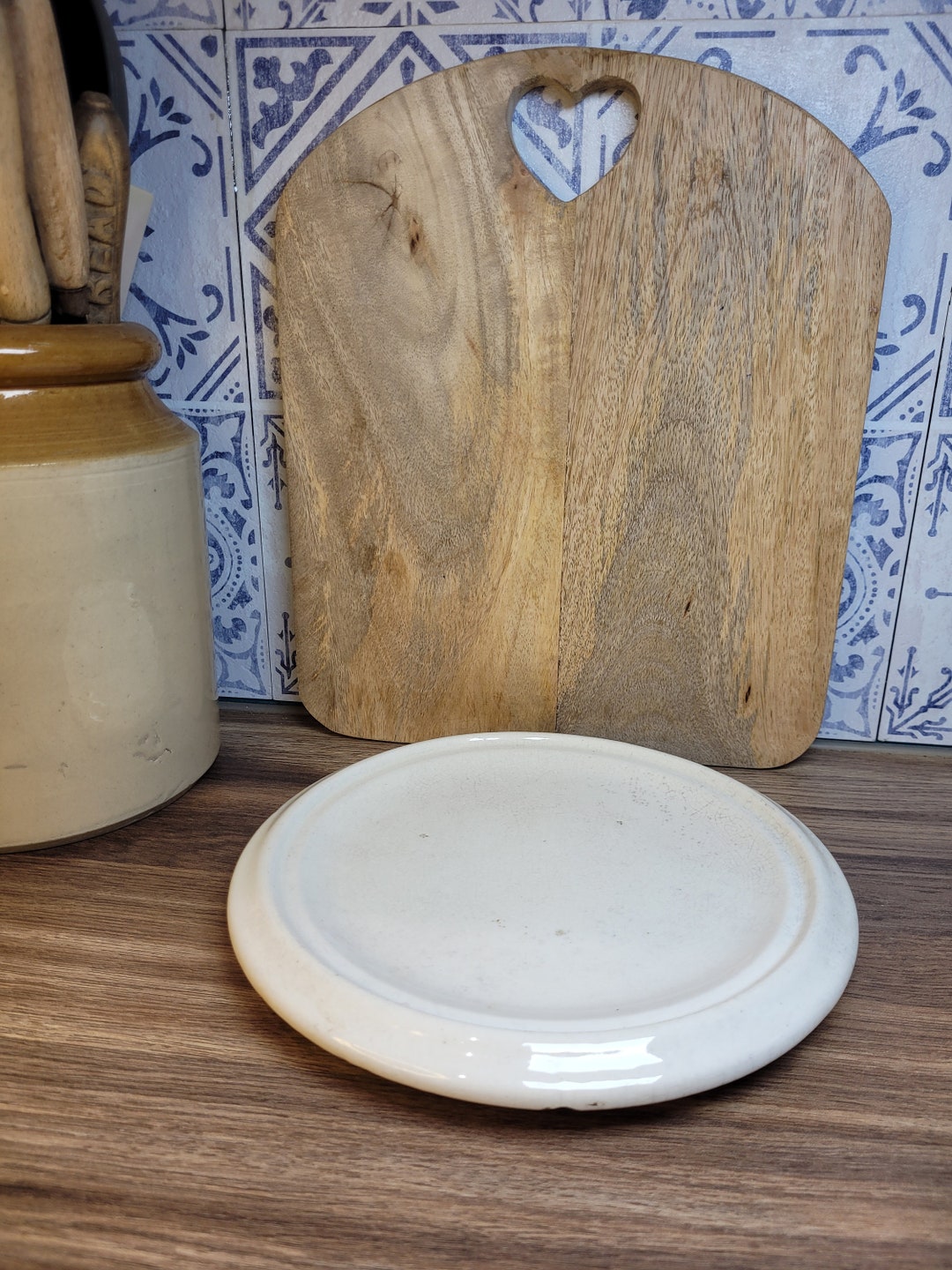 Antique Ironstone Scale Plate, Antique White Ironstone, Plate Decor ...