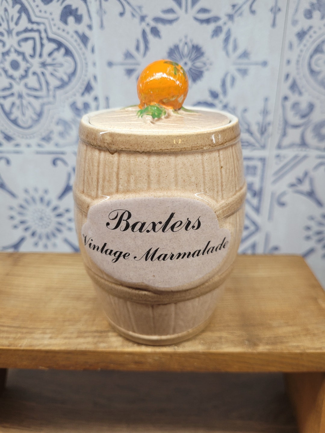 Scottish Pottery baxters Marmalade Pot/preserve Pot Made by Govancroft ...