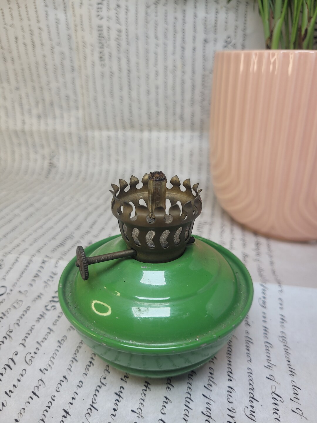 Vintage Wartime Oil Lamp, Vintage Prop, Vintage Decor - Etsy
