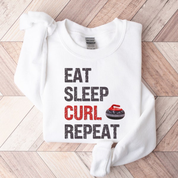 Curling Sweater - Etsy