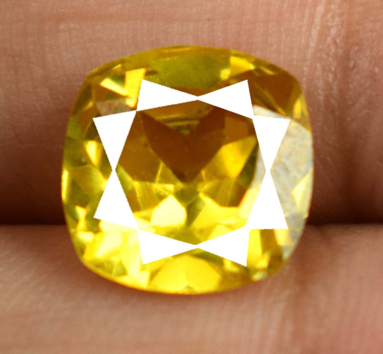 100% Natural Srilankan Yellow Spinel Gemstone 7.90 Carat/10 mm | Etsy