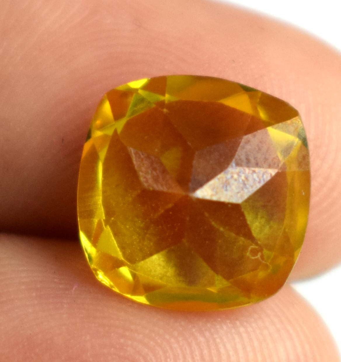 100% Natural Srilankan Yellow Spinel Gemstone 7.90 Carat/10 mm | Etsy