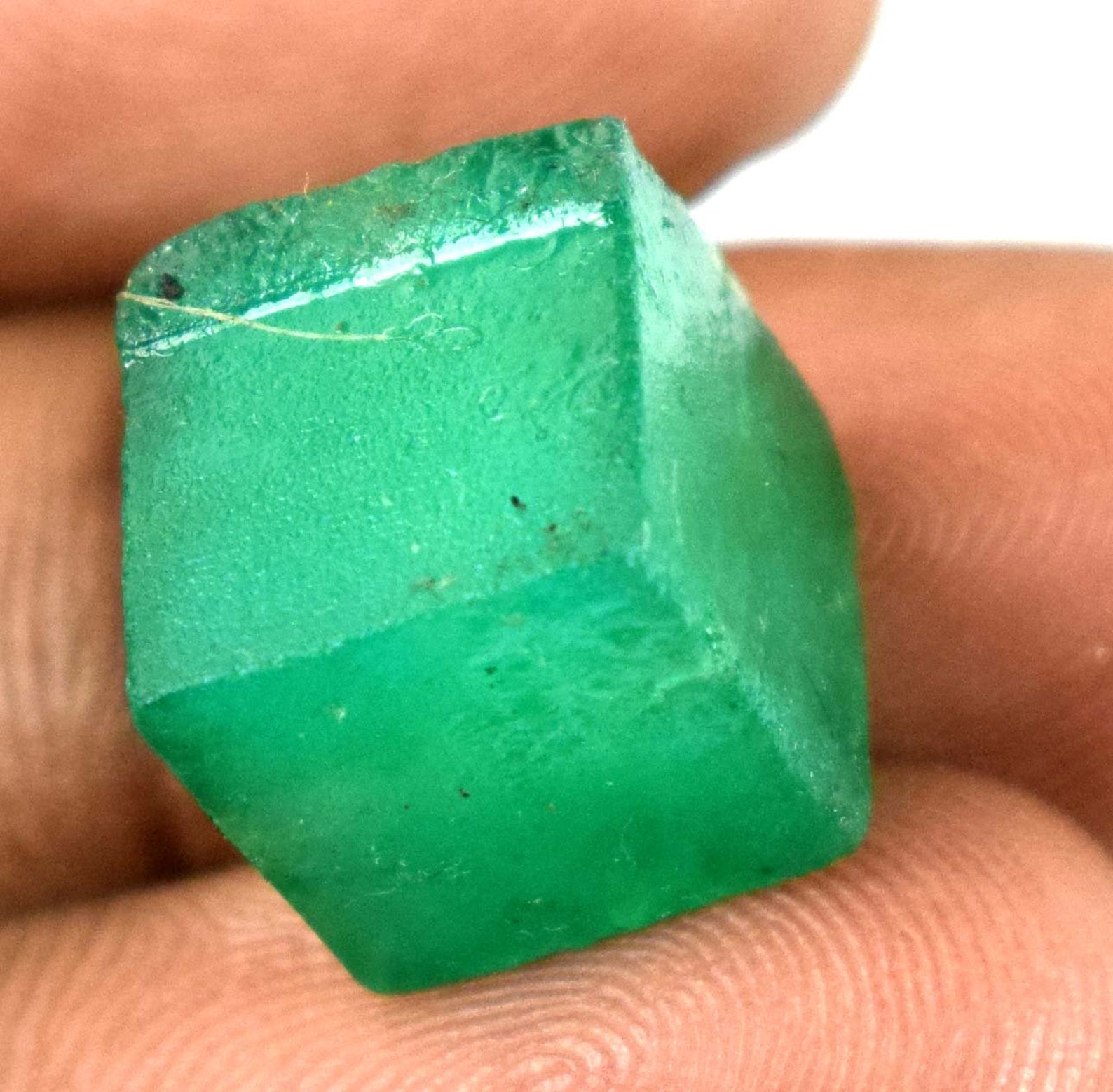 Colombian 15 Ct Green Emerald Gemstone Rough Natural | Etsy Colombian 15 Ct Green Emerald Gemstone Rough Natural | Etsy