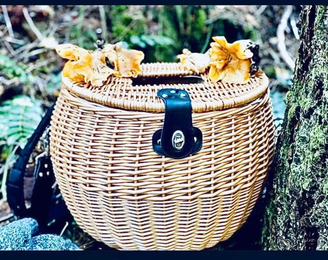 Large Foraging Basket Backpack Wicker - Etsy