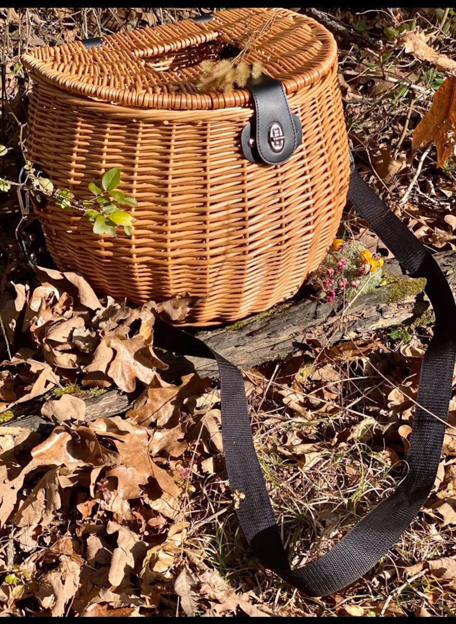 Large Foraging Basket Backpack Wicker - Etsy