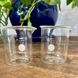 PYREX Beaker 50ml. Set of 2 - Etsy