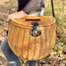 Large Foraging Basket Backpack Wicker - Etsy