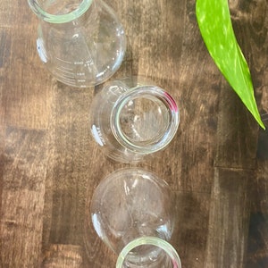 PYREX Beaker Set of 3 Vintage Narrow Mouth - Etsy