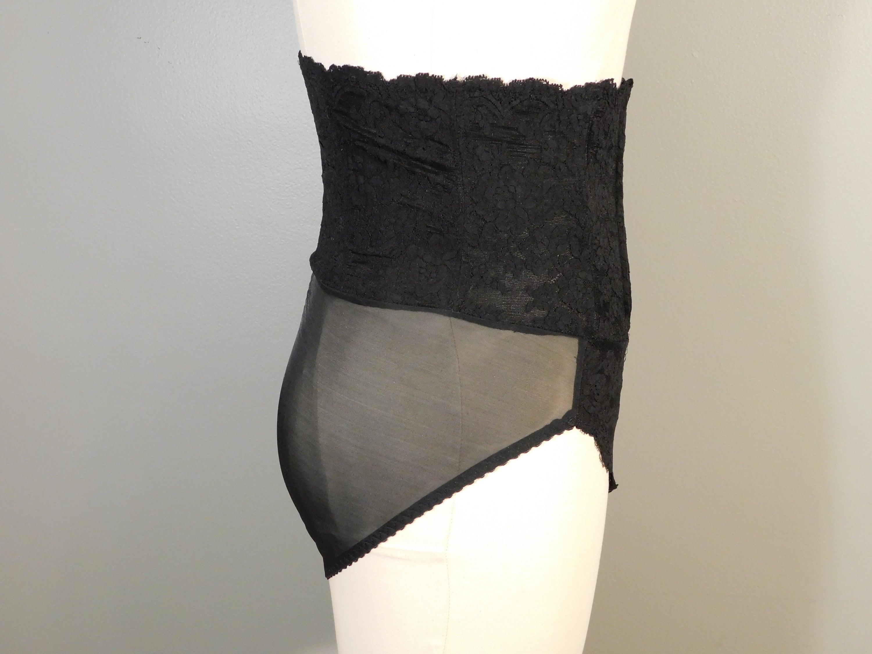 Victoria's Secret High Waist Sheer Lace Girdle Shaper - Etsy