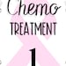 Chemo Treatment Sign, Chemotherapy, Last Treatment, Cancer - Etsy