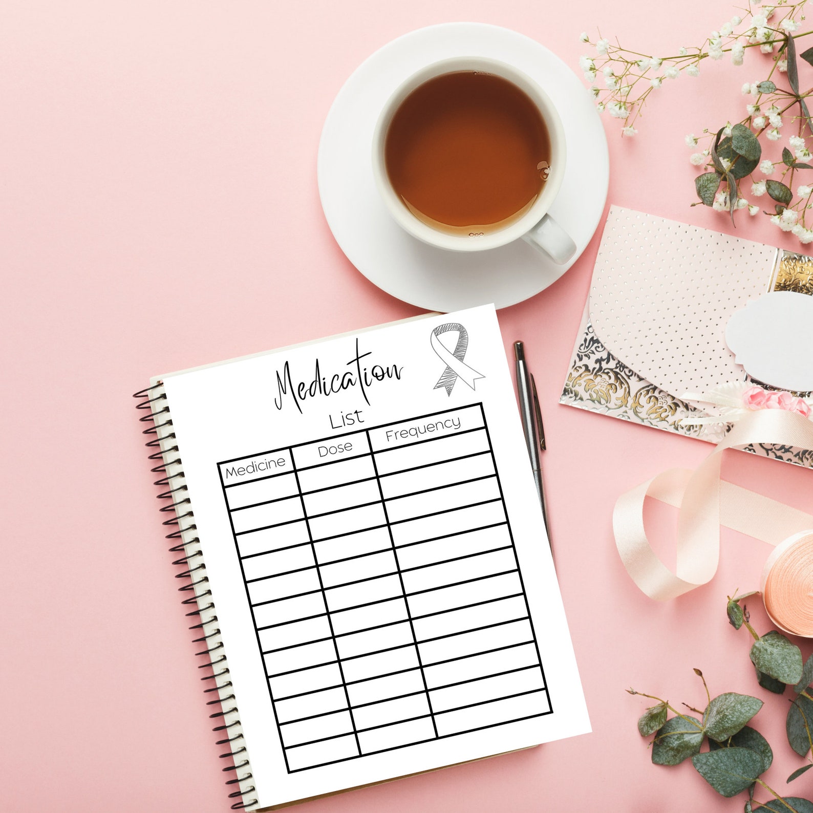 Printable Cancer Planner Bundle, Planner Inserts, Chemo Journal ...