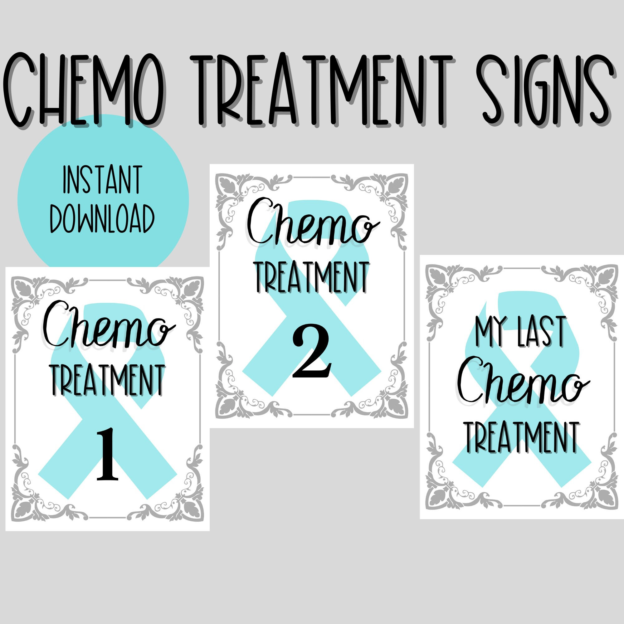 Chemo Treatment Sign, Chemotherapy, Last Treatment, Cancer, Ovarian ...