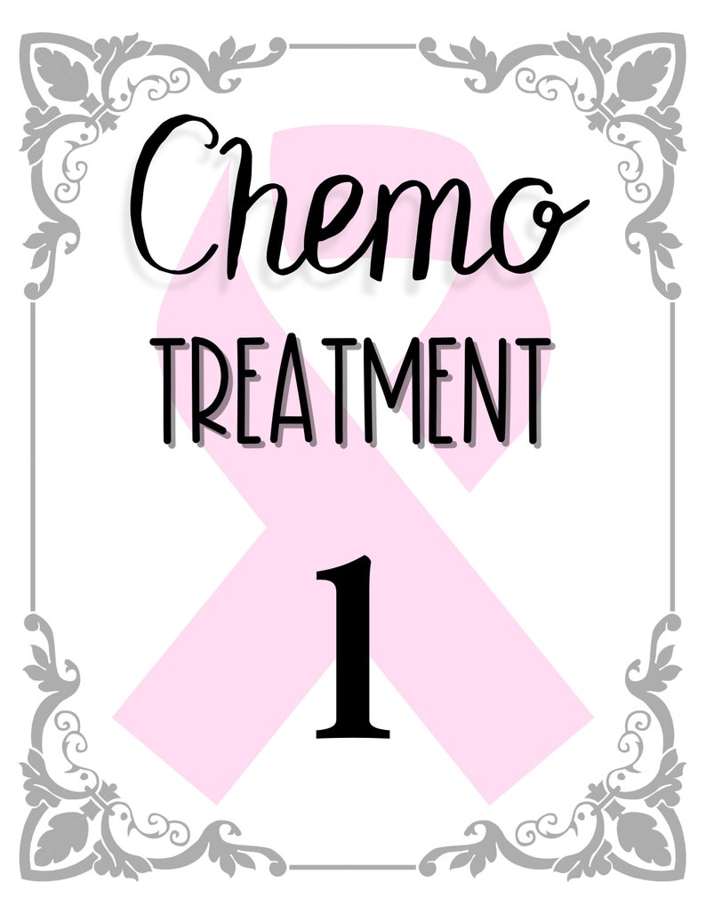 Chemo Treatment Sign, Chemotherapy, Last Treatment, Cancer - Etsy