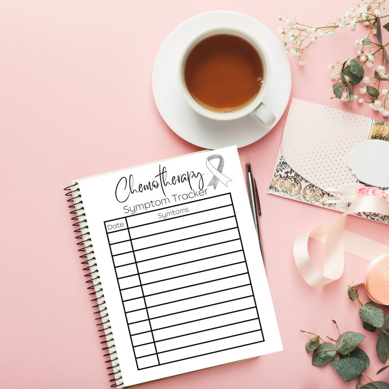 Printable Cancer Planner Bundle, Planner Inserts, Chemo Journal ...