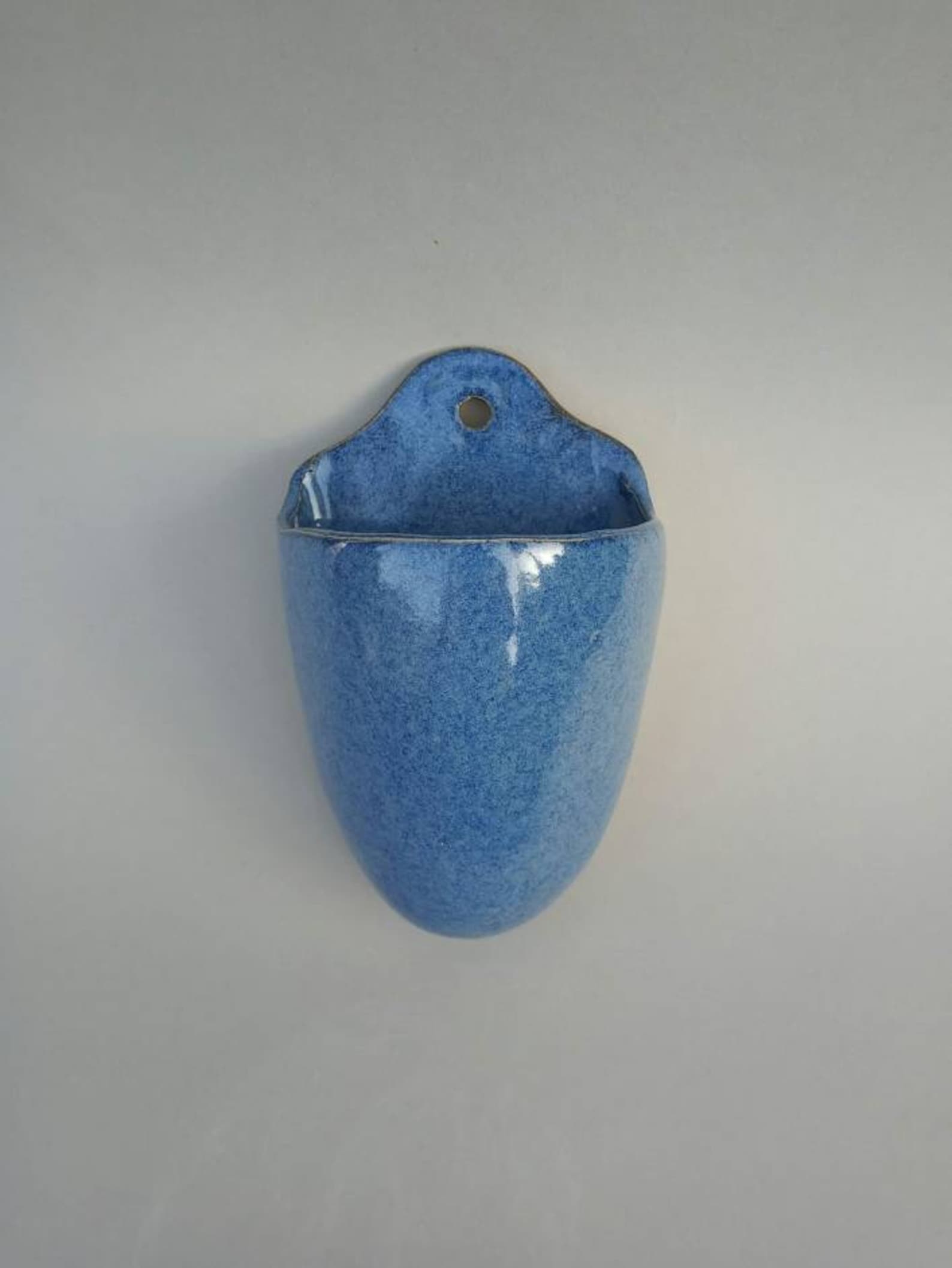 Handmade Ceramic Wall Planter: Glazed Indoor Hanging Planter - Etsy