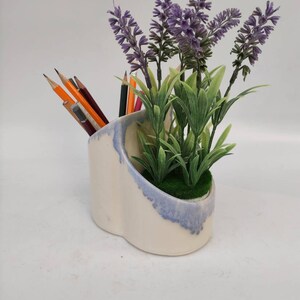 Pen Holder, Desk Decoration Planter, Flower Planter - Etsy