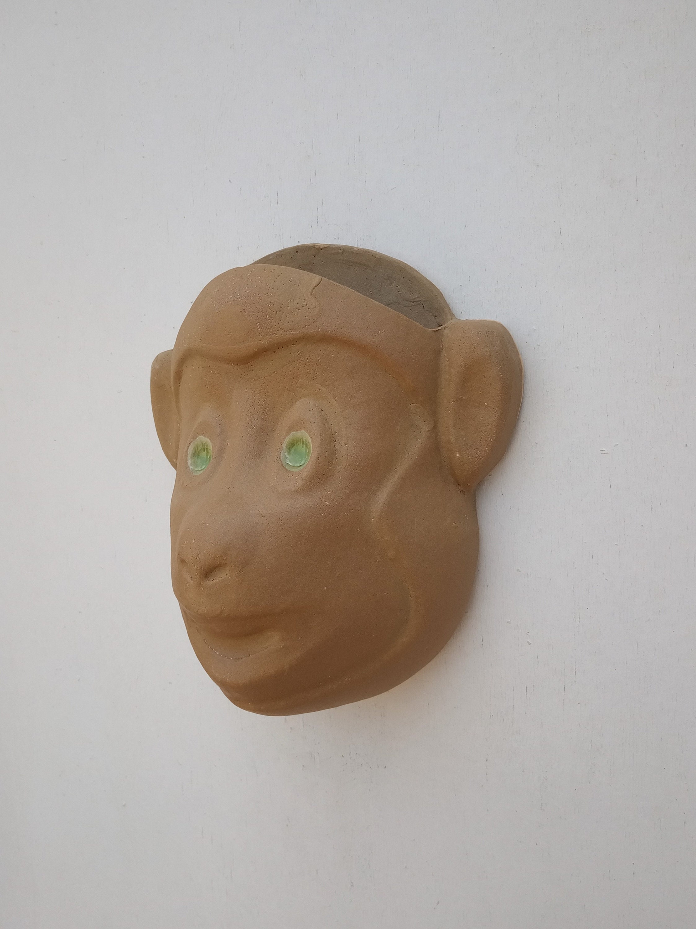 Face Monkey Planter Outdoor Planter Wall Planter Ceramic - Etsy
