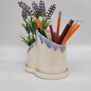 Pen Holder, Desk Decoration Planter, Flower Planter - Etsy