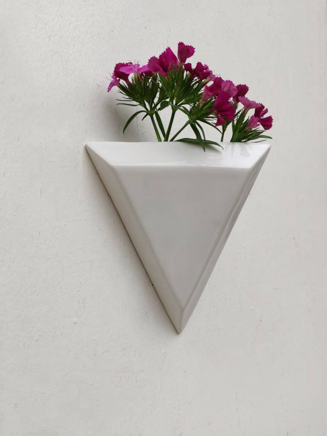 Wall Planter Hanging Corner Planter Ceramic Planter - Etsy New Zealand