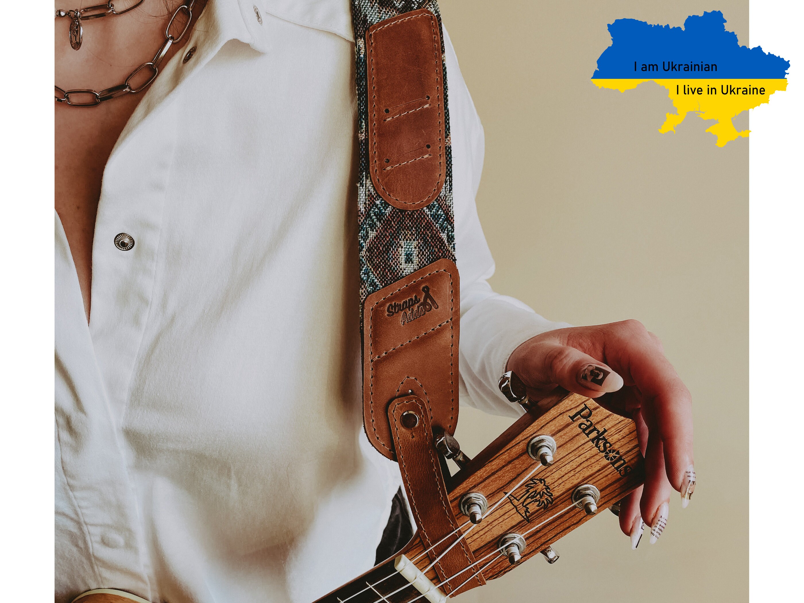 Ukraine Guitar Strap - Etsy