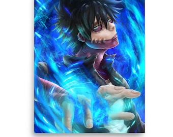 My Hero Dabi Portrait - Etsy