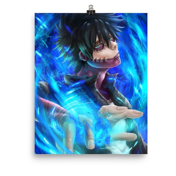 Dabi Anime Poster - Etsy