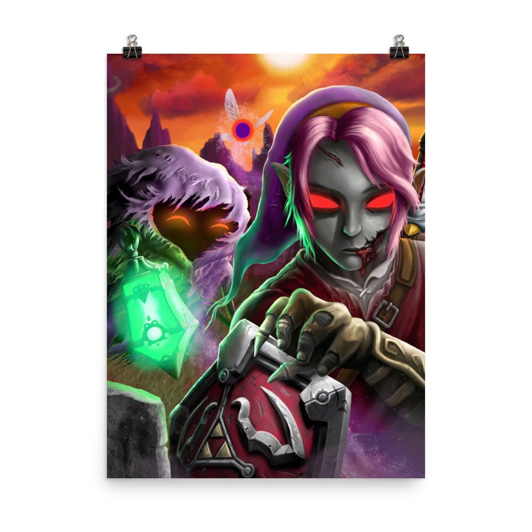 Zombie Link Poster - Etsy