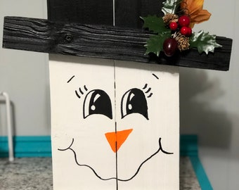 Reversible Scarecrow/ Snowman - Etsy