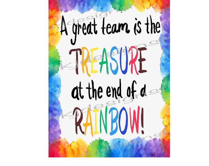 Great Team/postive Team Quotes/positive Work Quotes/positivity/hand ...