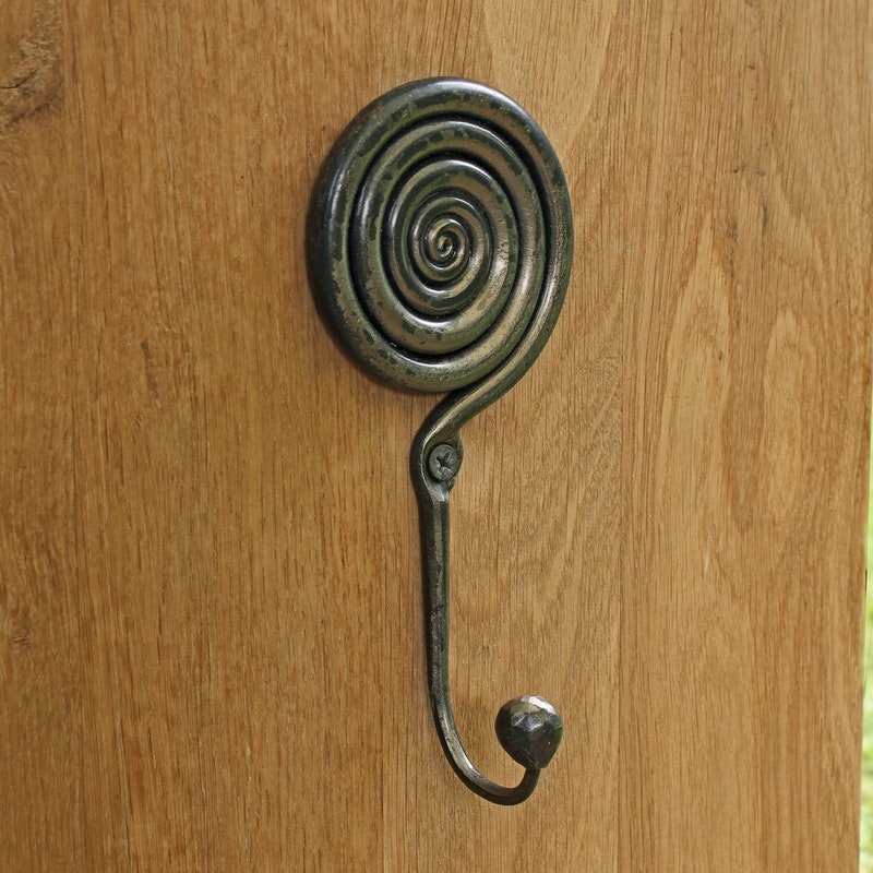 Rustic Metal Hooks - Etsy