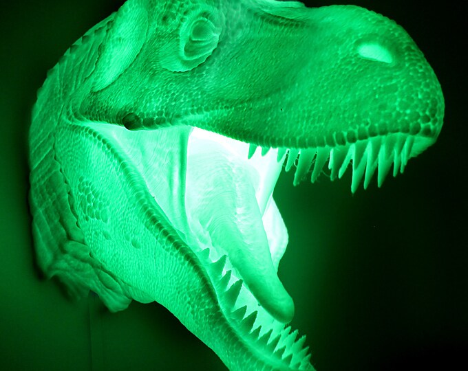 Dinosaur Lamp | Etsy