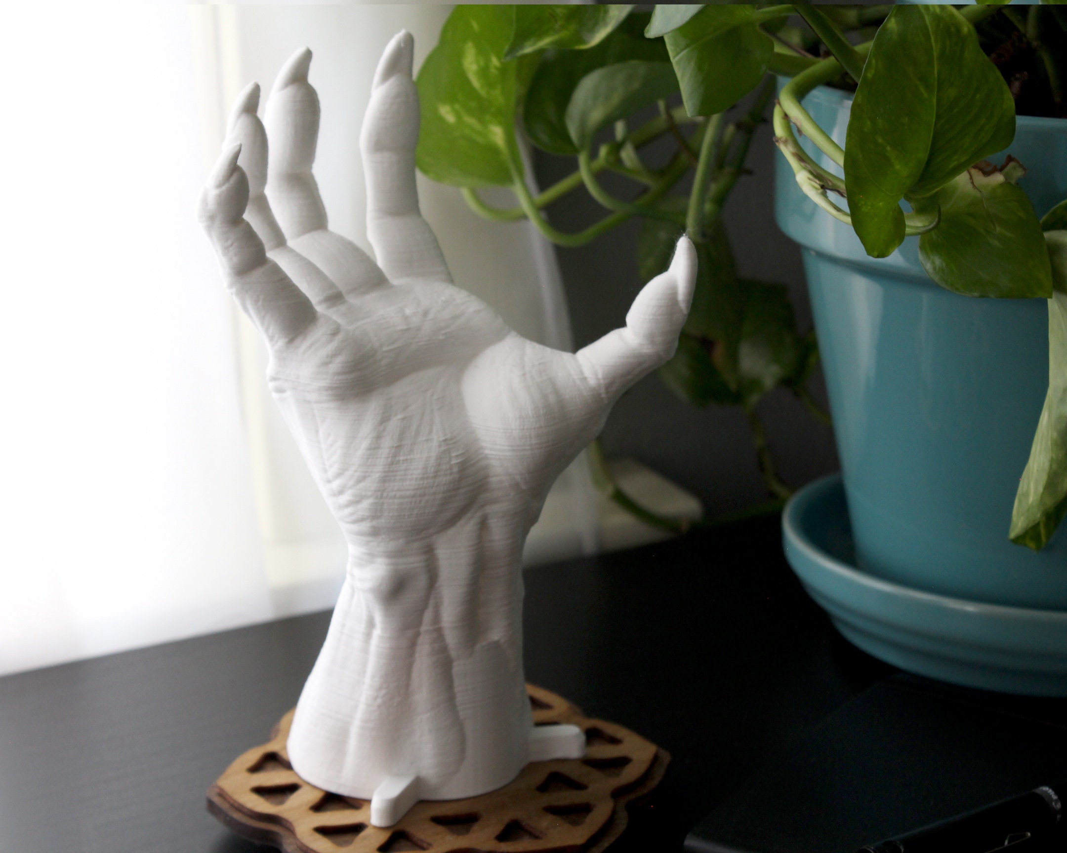 Claw Hand 3D Printed Accent Lamp - Etsy