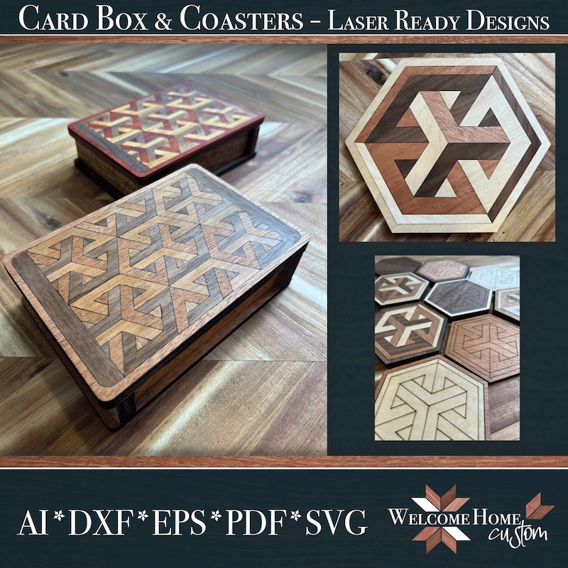 Geometric Box - Etsy