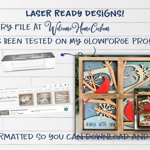 Cardinal Laser Cut Files - SVG PDF - for Glowforge Projects - Cardinal ...