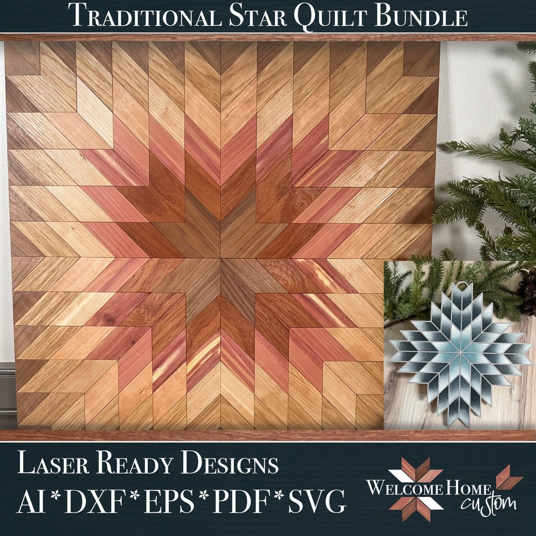 Star Quilt Showstopper and DIY Bundle - Digital Download File ...