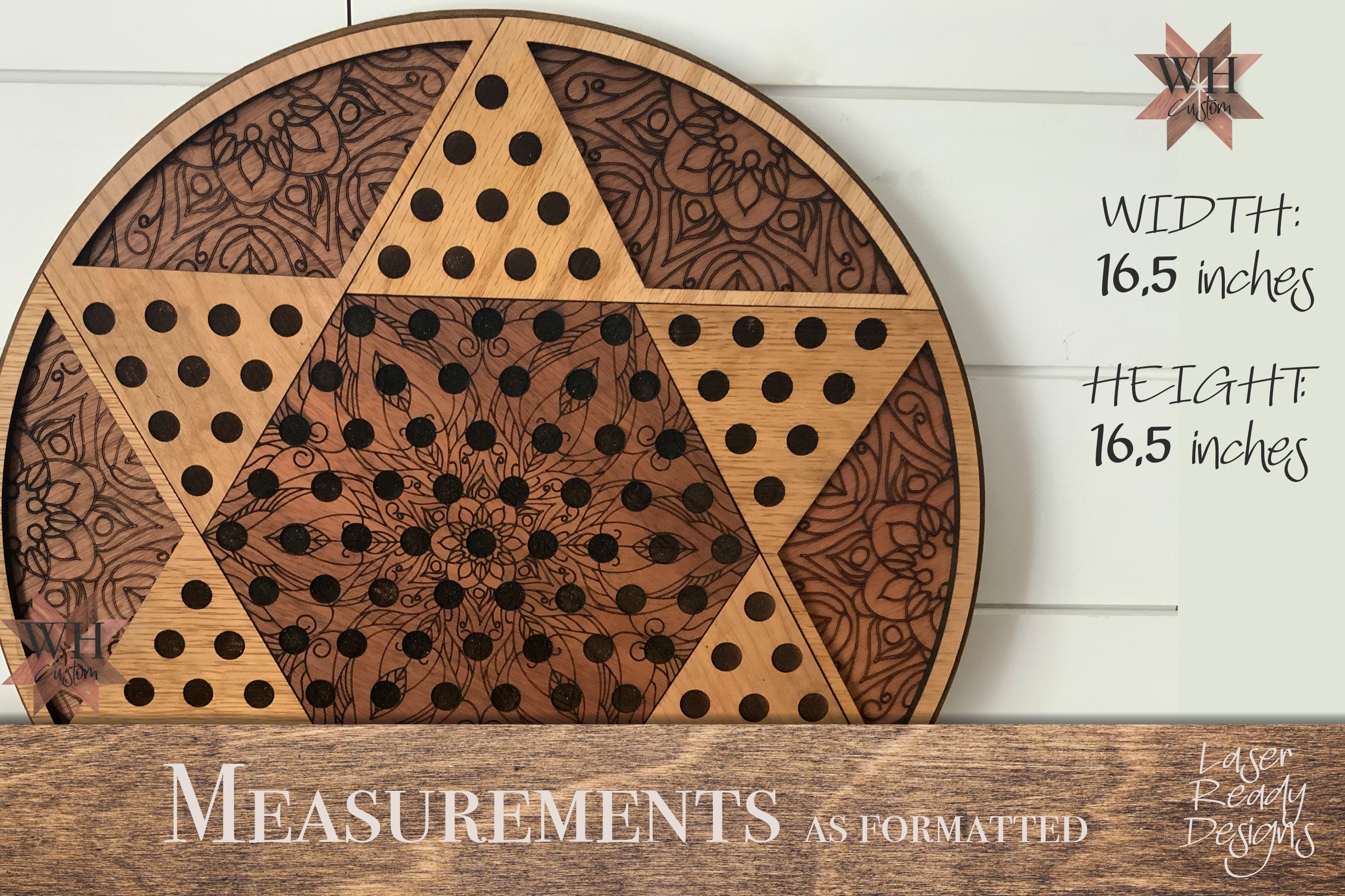 Chinese Checkers Game Laser Cut Files Family Game Night - Etsy Canada