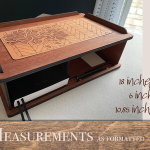 Monitor Riser Laser Cut File Digital SVG PDF DXF Home Organization ...