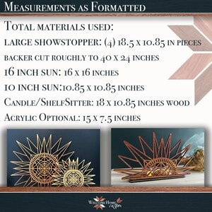 Art Deco Sun and Moon Bundle SVG Laser Cut Digital Download Files ...