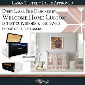 Floral Basket Showstopper SVG Laser Cut Download File - Cut by Color ...