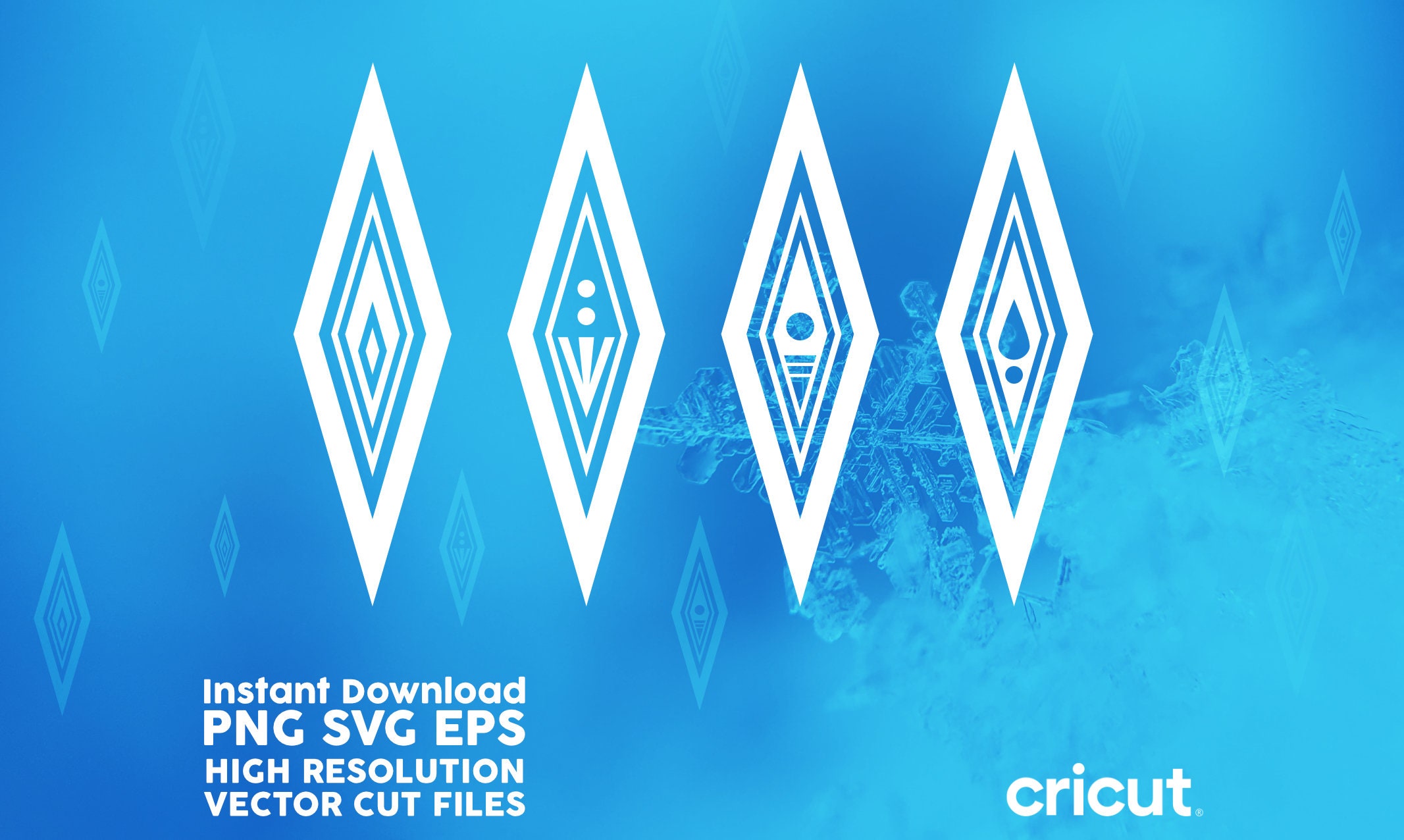 Frozen 2 Rune Vectors, Cricut Cut Files - Etsy