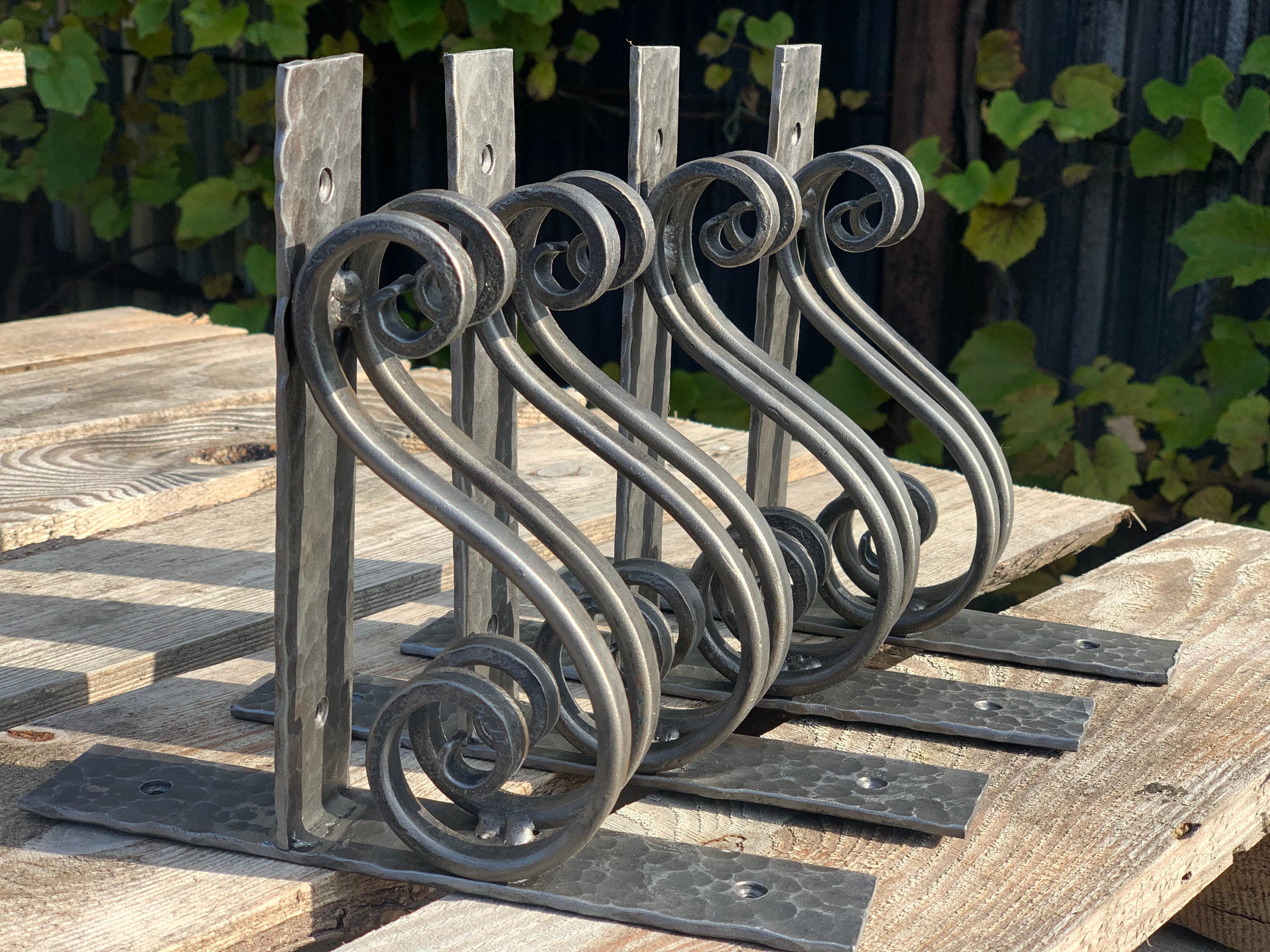 Set of Four Shelf Brackets. Shelves Storage. | Etsy