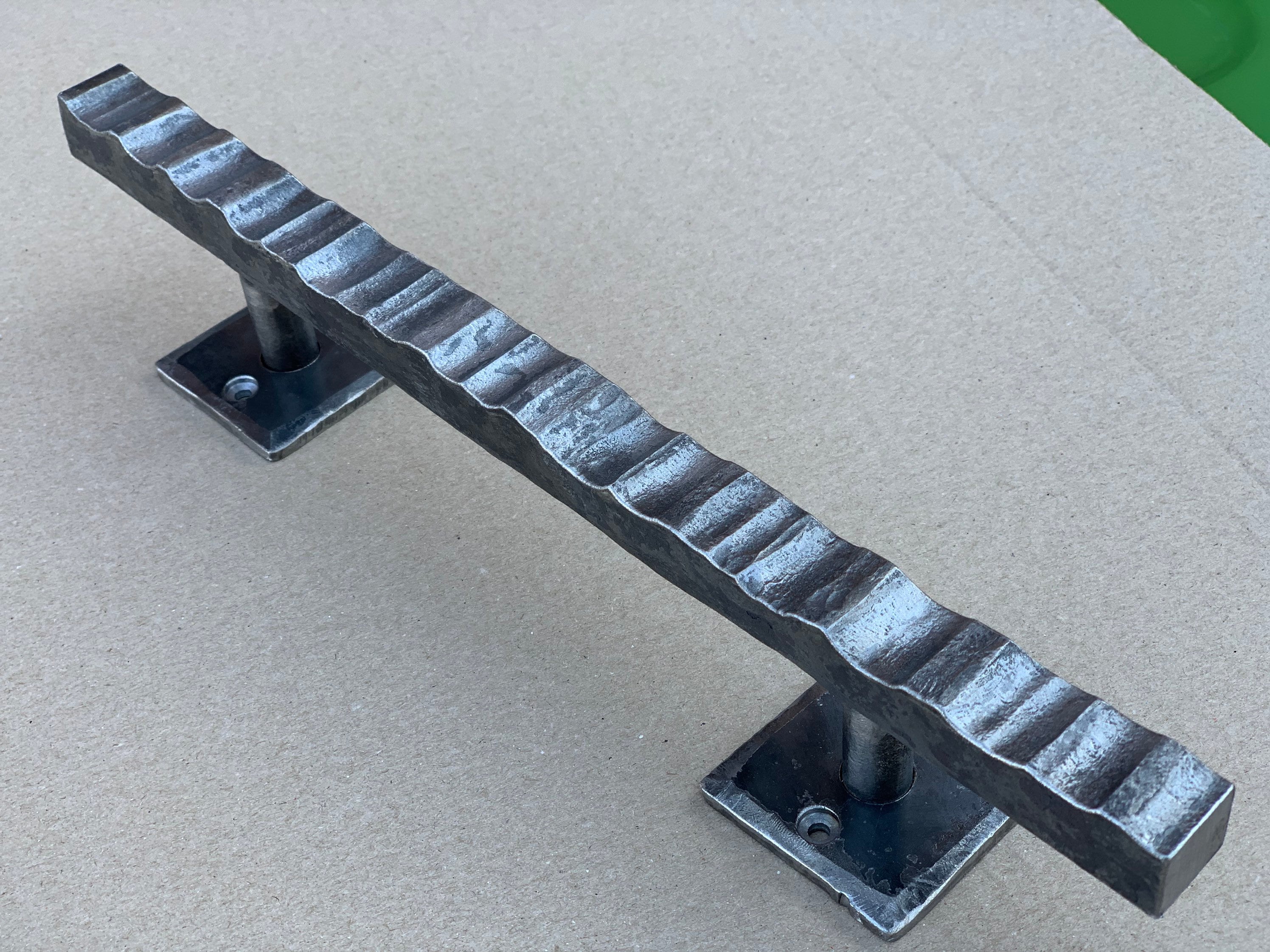 New Model. Modern Wrought Iron Door Pull. Iron Door Handle. - Etsy