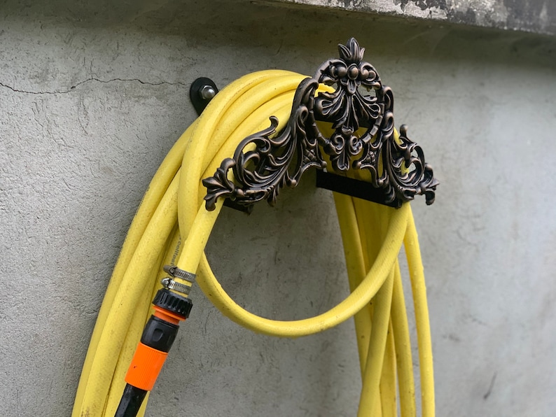 Garden Hose Holder. Garden Decor. - Etsy