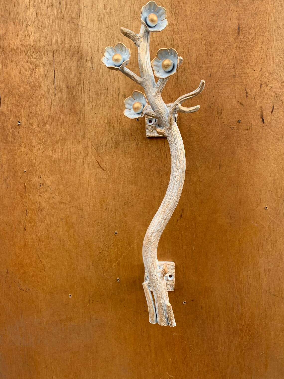 New Model. Wrought iron door handle. Door pull. Barn door | Etsy