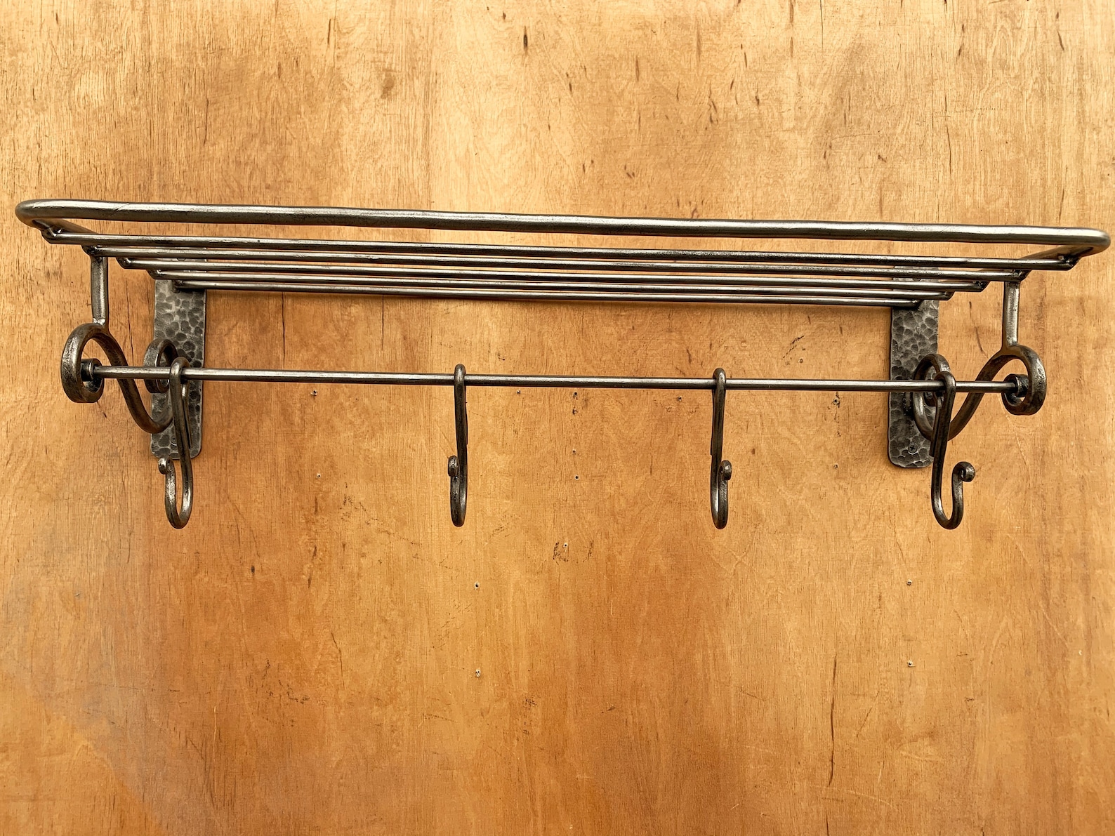 Wrought Iron Towel Rack With Shelf. Towel Holder. Towel Rack. - Etsy Canada