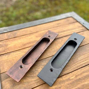 Sliding Door Handle. Recessed Finger Handle. Sliding Barn Door Pulls ...